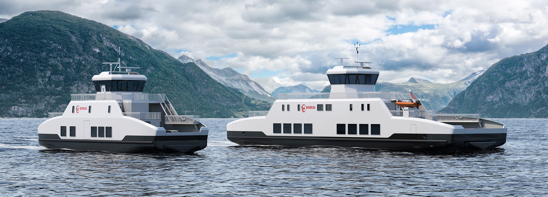 Zero-emission fully electric solution for two Norwegian ferries