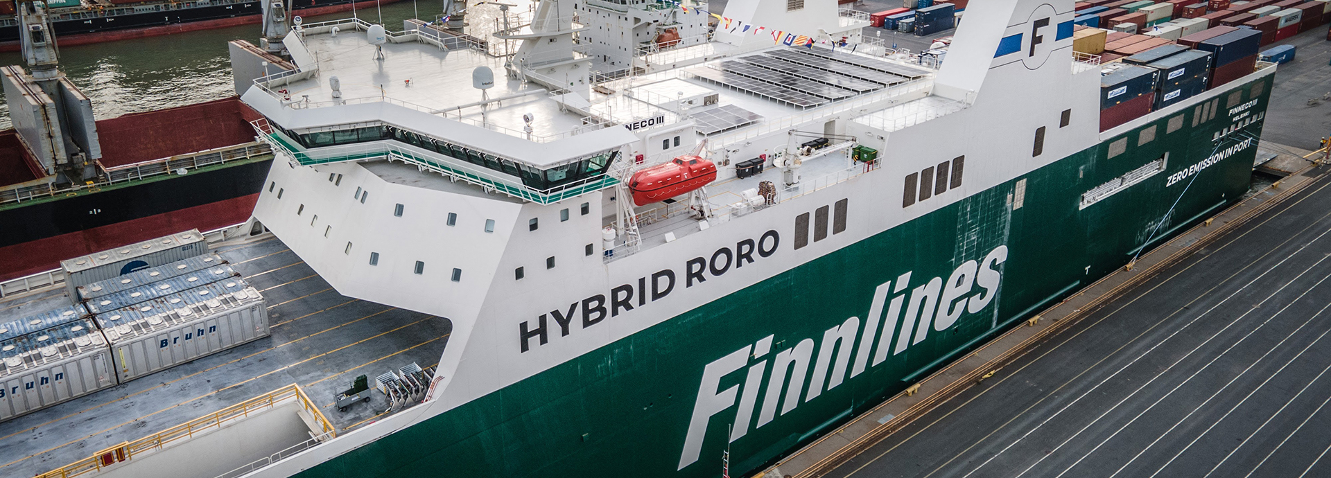 Wärtsilä’s hybrid propulsion system for Finnlines improves efficiency