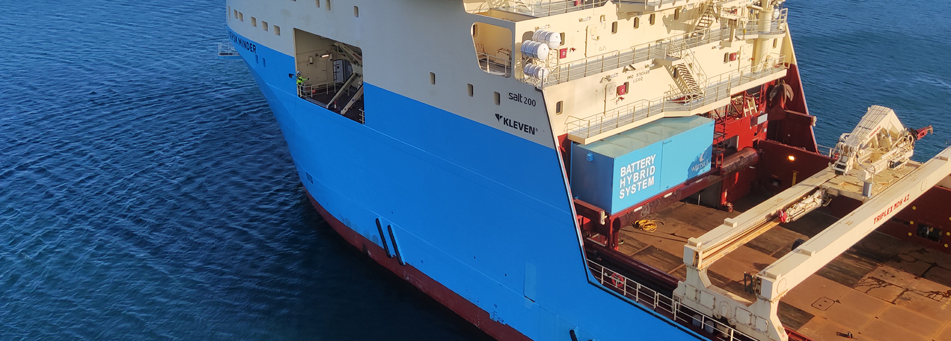 Hybrid upgrade cuts Maersk Minder’s fuel use