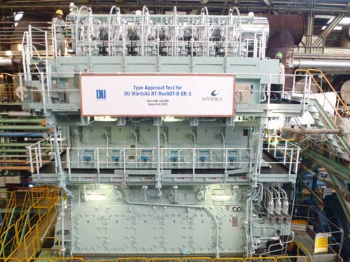 Wärtsilä RT-flex58T version D ER-3 engine successfully passes Type ...