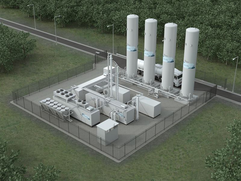Wärtsilä introduces CO2 liquefaction solution