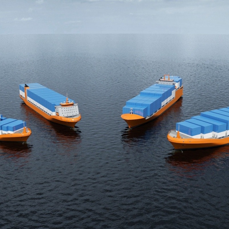 Wärtsilä lanserer drivstoffeffektive fartøydesign for containerskip