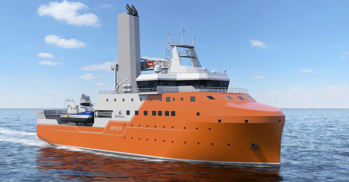 Commissioning service operation vessels