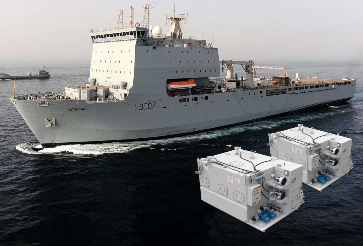 Two STC-15 installed & commissioned on Royal Navy Auxiliary ship