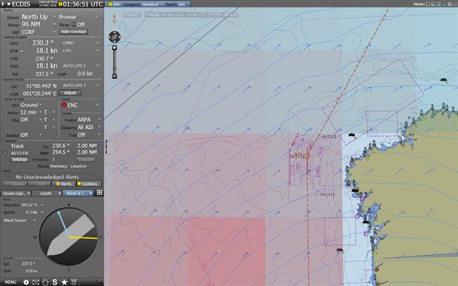 Wärtsilä NACOS ECDISPILOT Platinum navigator's tool for route planning