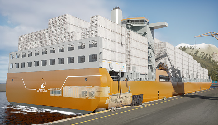Shore power solutions - Wärtsilä