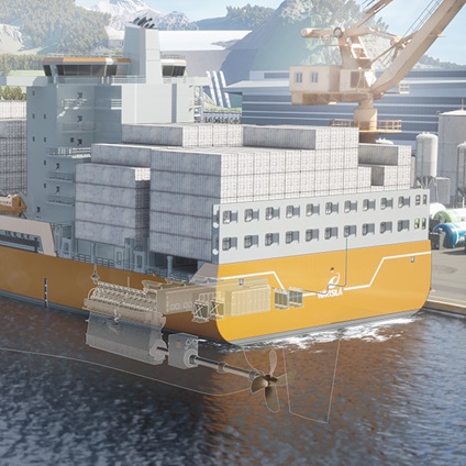Wärtsilä diesel-electric propulsion for a luxury cruise vessel