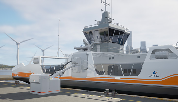 Shore power solutions - Wärtsilä