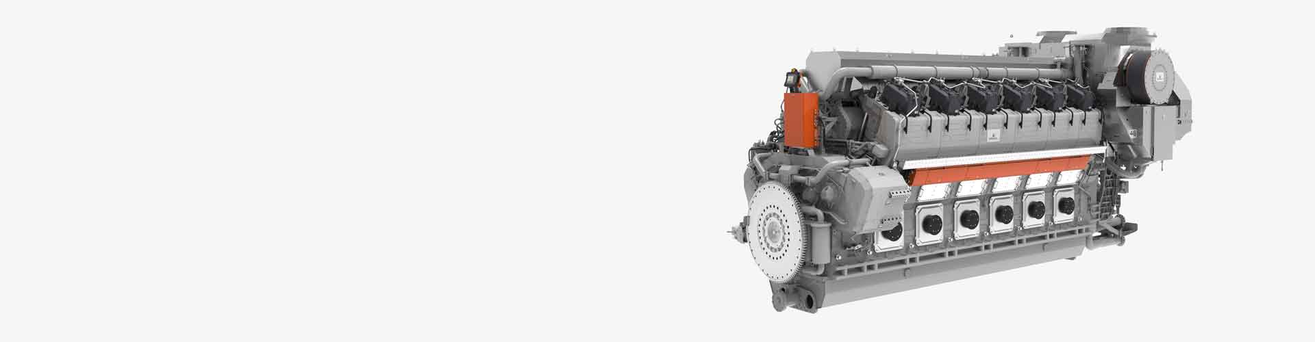 Wärtsilä 46TS-DF dual fuel marine engine