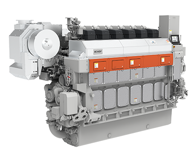 The Wärtsilä 34DF reliable dual fuel marine genset main engine