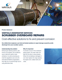 Scrubber Overboard Pipe Repair