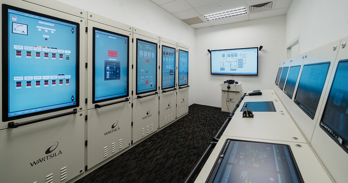 Engine Room Simulator | Wärtsilä