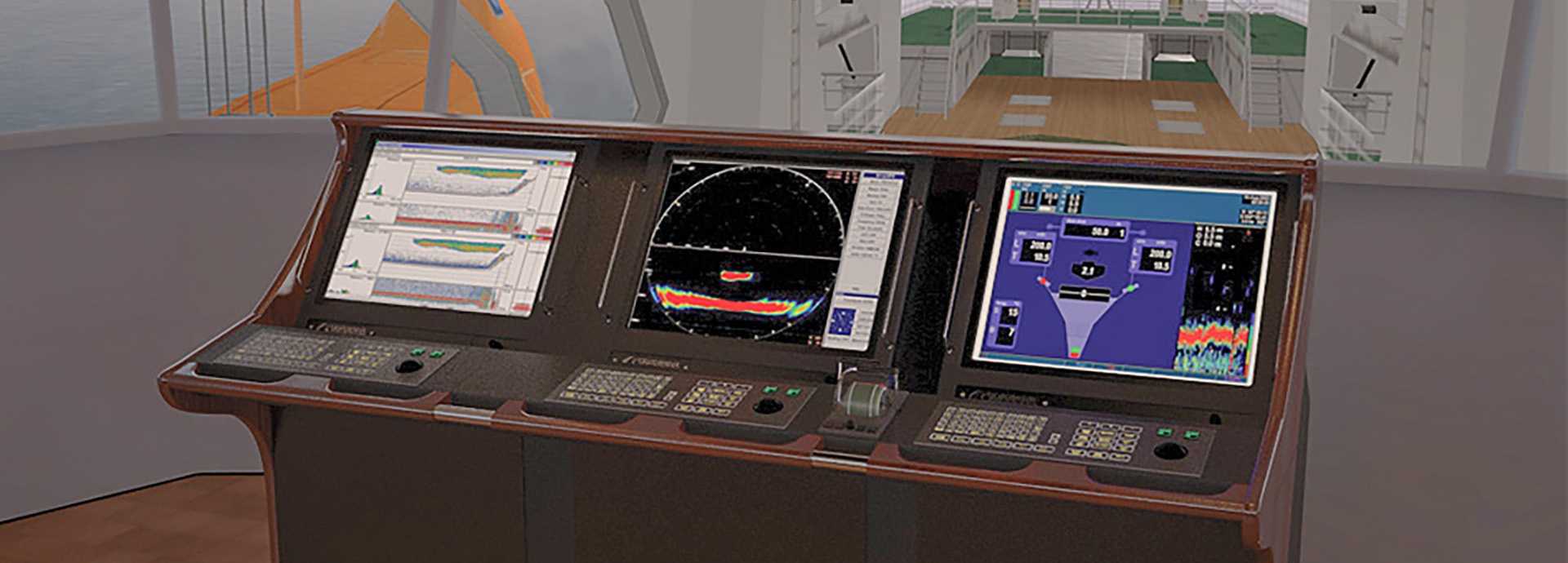 Wärtsilä Fishing simulator