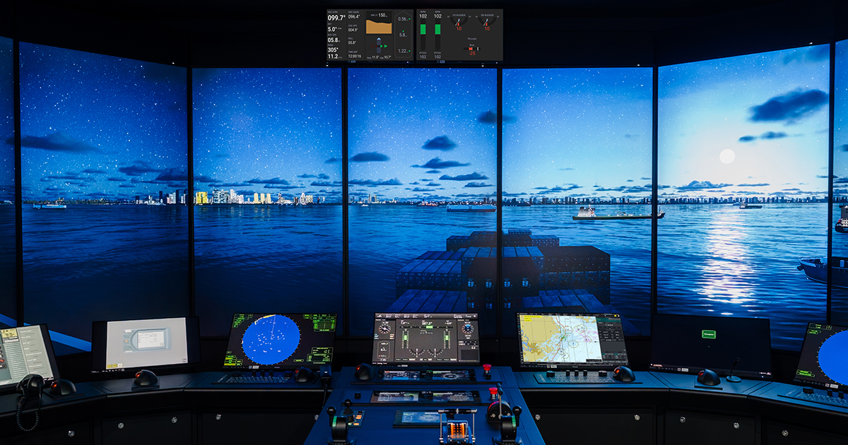 Wärtsilä NTPRO 7 | Advanced bridge and ship handling simulator for ...