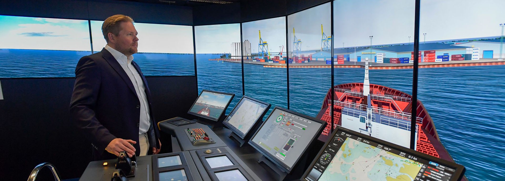 Simulation and training - R&D simulator - Wärtsilä