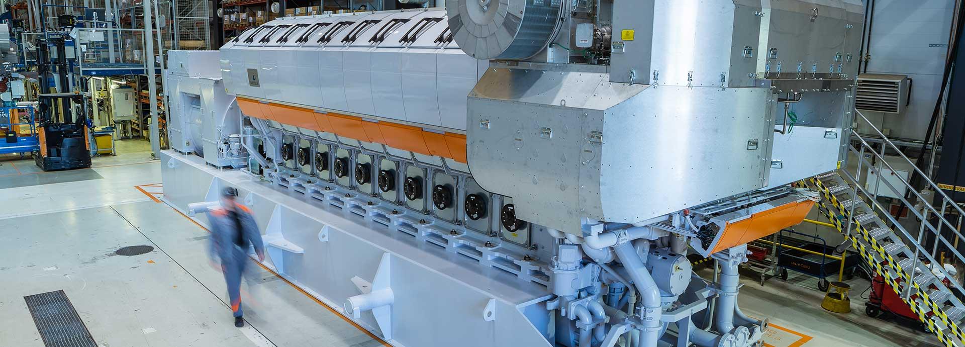 Wärtsilä 31SG, the world's most efficient 4-stroke engine